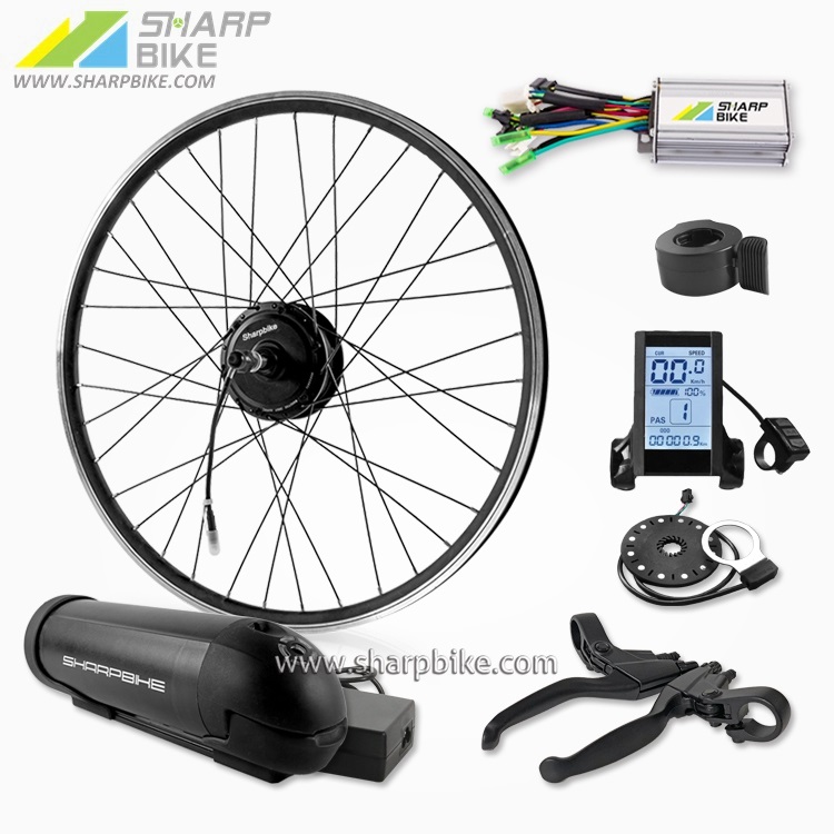 250W/350W REAR WHEEL ELECTRIC BICYCLE KITS WITH LCD DISPLAY SK03S80 ...
