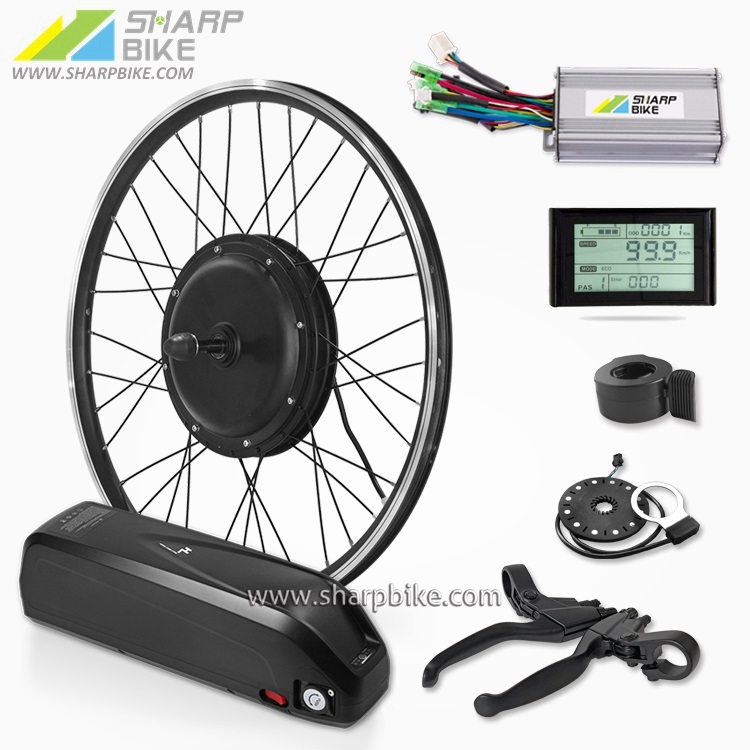 500W-1500W ELECTRIC BICYCLE CONVERSION KIT WITH LED DISPLAY SK23S90 ...