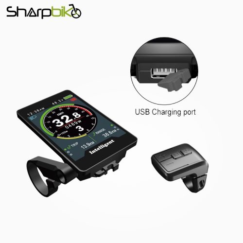 EBIKE COLORFUL LCD DISPLAY FOR CONVERSION KIT TFT-860C – Sharpbike