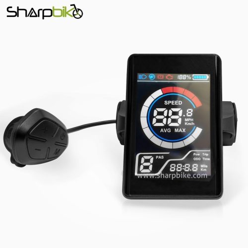 ELECTRIC BIKE COLORFUL SCREEN LCD DISPLAY TFT-S2 WITH USB – Sharpbike