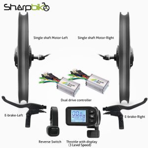 20 INCH ELECTRIC TRICYCLE CONVERSION KITS WITH REVERSE FUNCTION – Sharpbike